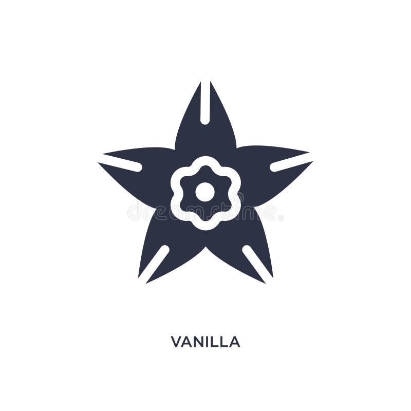 Vanilla Icon. Trendy Modern Flat Linear Vector Vanilla Icon On W Stock ...
