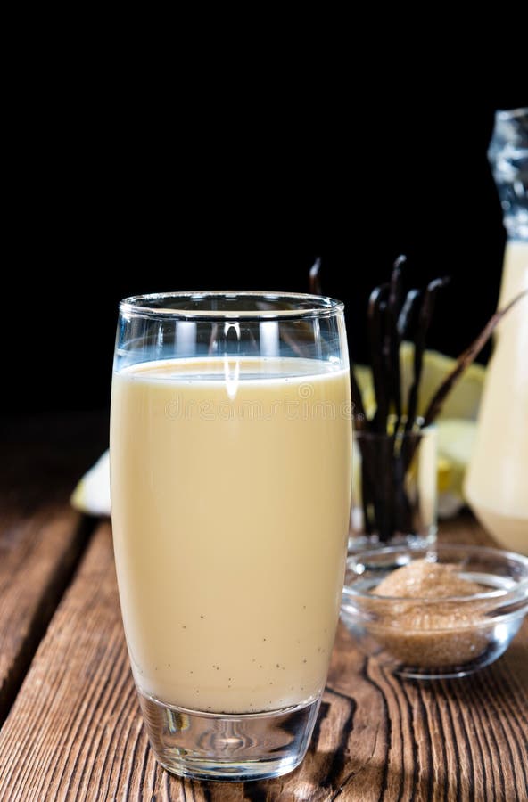 Vanilla Milk (Homemade) stock image. Image of closeup - 55497011