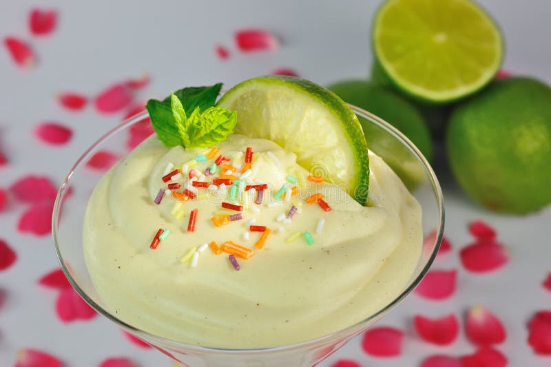 Vanilla mousse stock photo. Image of small, appetizing - 16285986