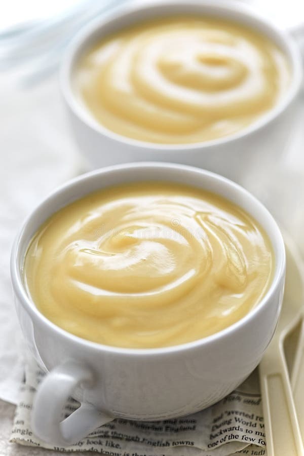 Vanilla puddings stock image. Image of puddings, boudin - 88661023