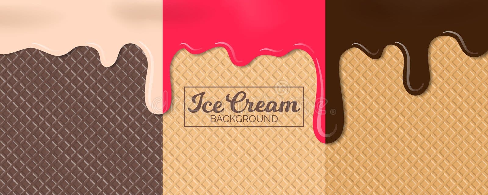 Ice Cream Wafer Stock Illustrations 23 289 Ice Cream Wafer Stock