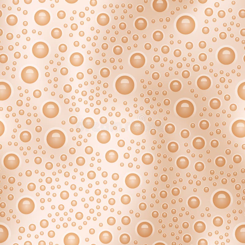 Vanilla Seamless Pattern with Milkshake Texture Top View Stock Vector ...