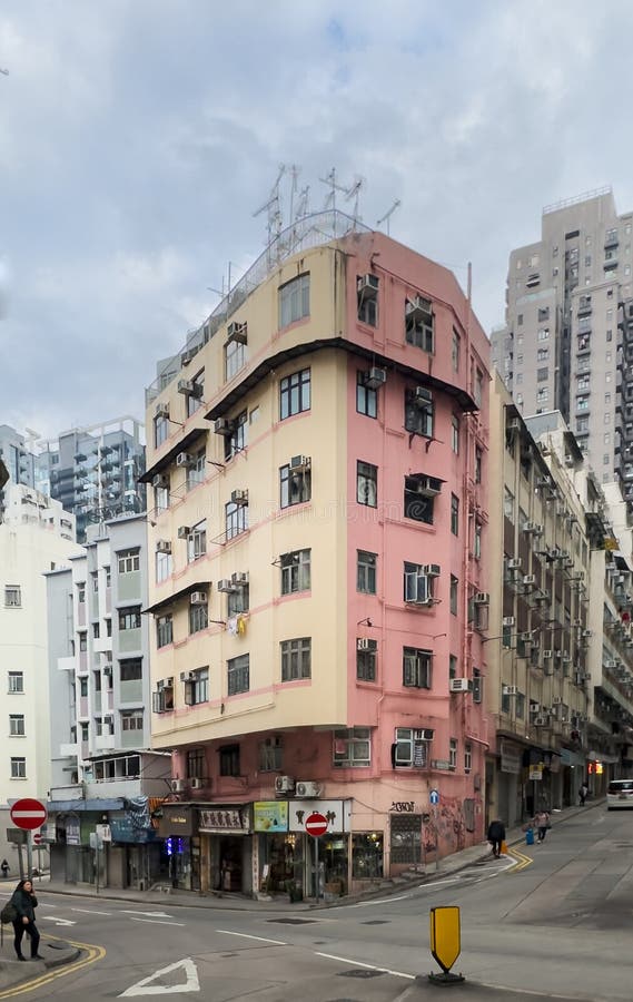 Hong Kong-Vanilla and Strawberry Building Editorial Photography - Image ...