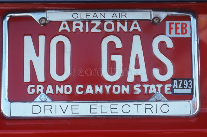 Vanity License Plate - Arizona Editorial Image - Image of culture ...