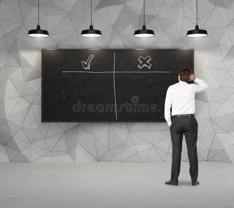 Vantaggi e svantaggi fotografia stock. Immagine di vantaggio - 48128114