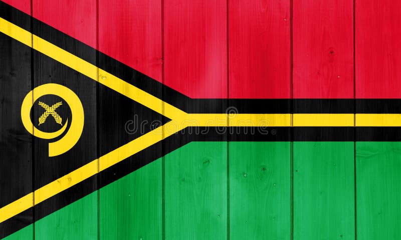 Vanuatu Flag on a Textured Background. Concept Collage Stock ...
