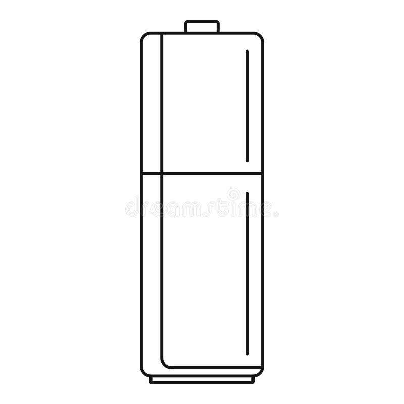 Vape Box Battery Icon, Outline Style Stock Vector - Illustration of ...