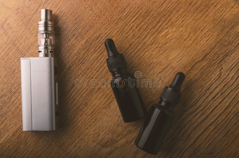 Vape Device or Electronic Cigarette with Vaping Tools and Access Stock ...