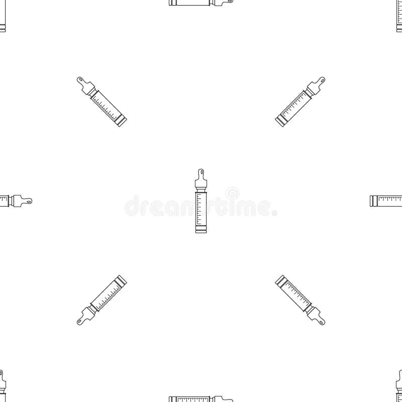 Vape Dose Pattern Seamless Vector Stock Vector - Illustration of ...