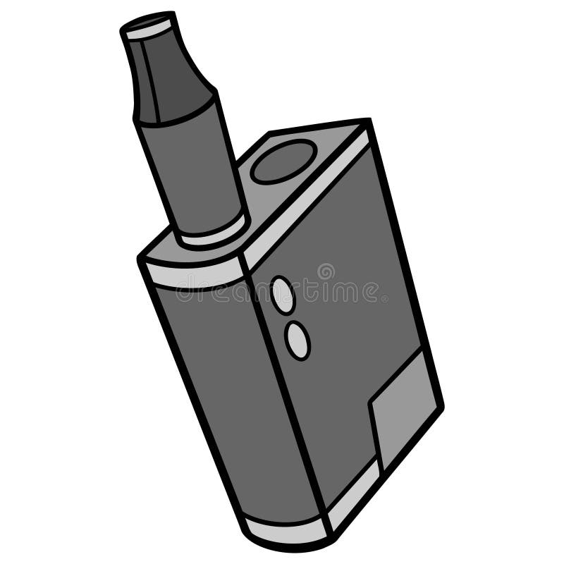 Vape Pen Micro stock vector. Illustration of vaping - 136122271