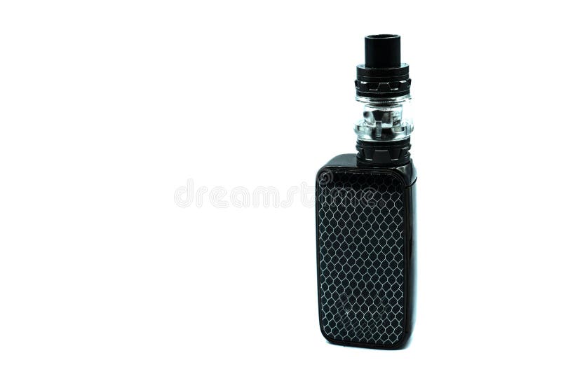 A Vape Pen or Vape Mod Used for Vaping Isolated on a White Background ...