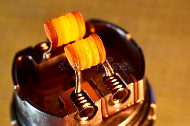 Vape RDA or E-cigarette for Vaping with Coils and Cotton, Rebuildable ...