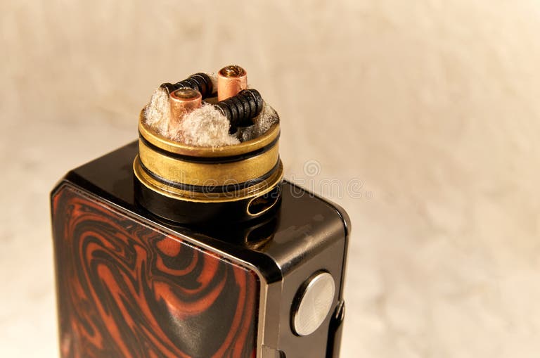 Vape RDA or E-cigarette for Vaping with Coils and Cotton, Rebuildable ...