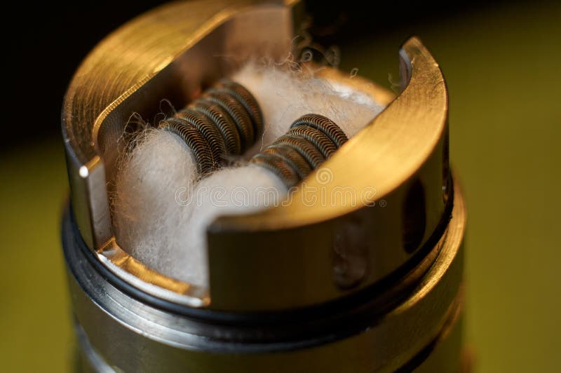 Vape RDA or E-cigarette for Vaping with Coils and Cotton, Rebuildable ...