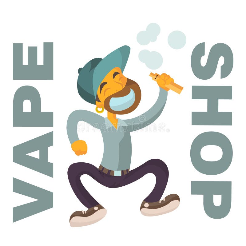 Cartoon Boy Vaping Isolated Background Stock Illustrations – 13 Cartoon ...