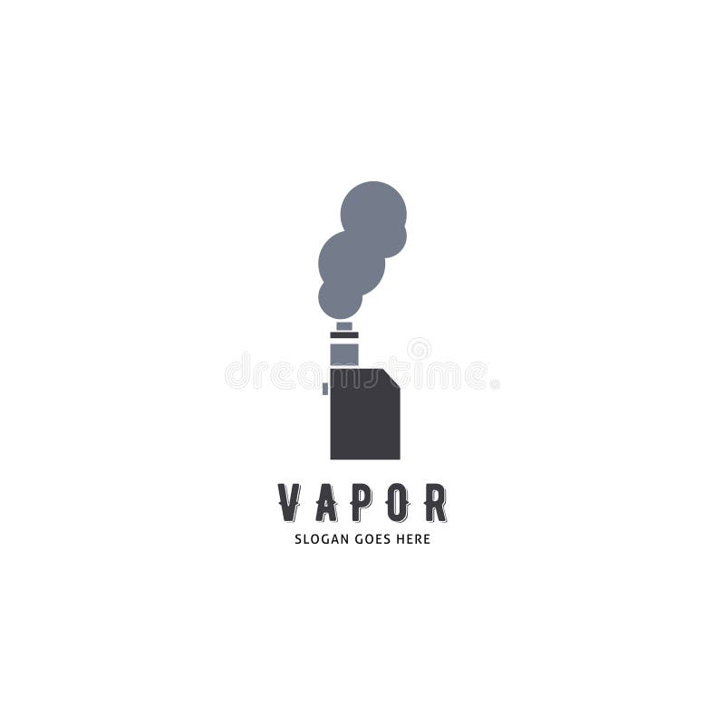 Vape Store Icon Vector Logo Template Illustration Design Stock Vector ...