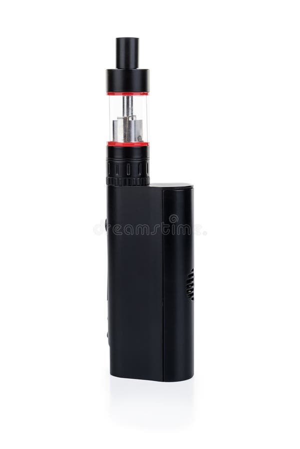 Vape on White Isolated Background Stock Photo - Image of electric ...