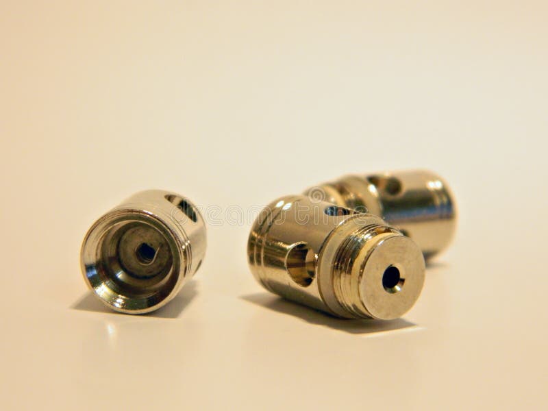 For Vapers: Atomizer Heads, Closeup Stock Image - Image of smokers ...