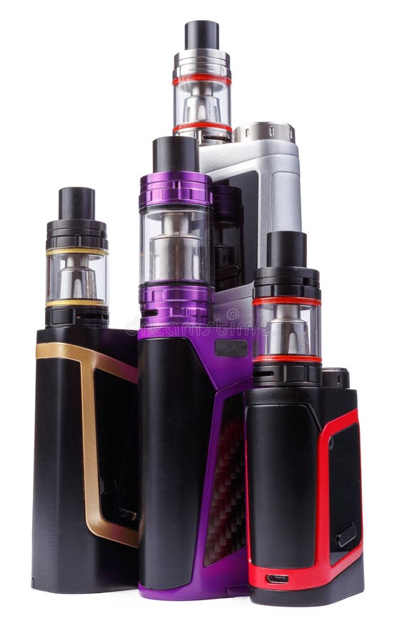 Vaping Device E-cigarette Electronic Cigarette, Vape Isolated on the ...