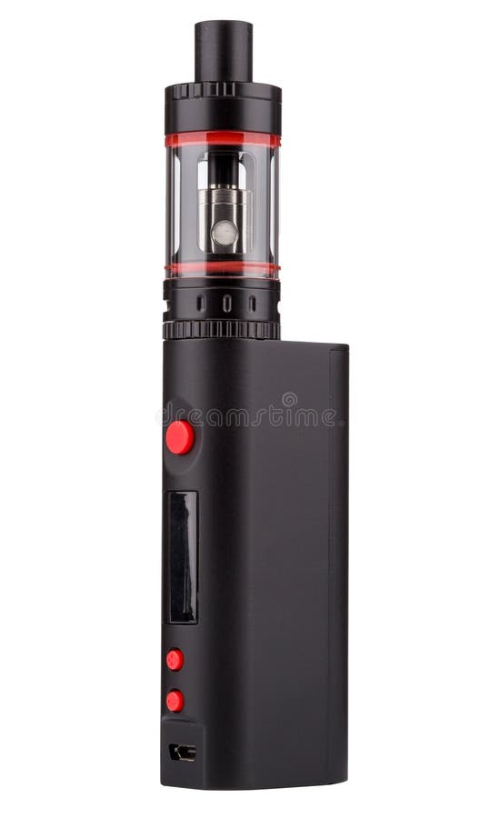 Vaping Device, Electronic Cigarette, Nicotine Free Vape Isolated on the ...