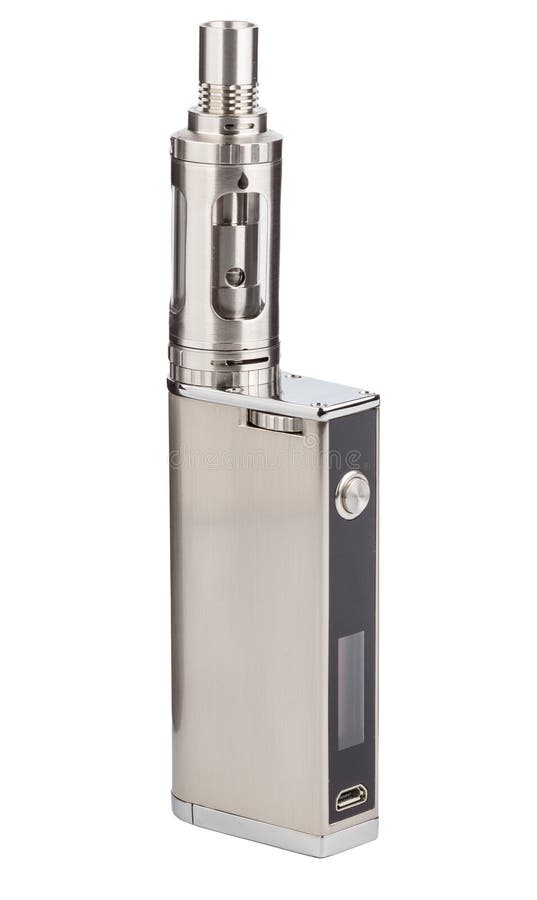 Vaping Device, Electronic Cigarette, Nicotine Free Vape Isolated on the ...