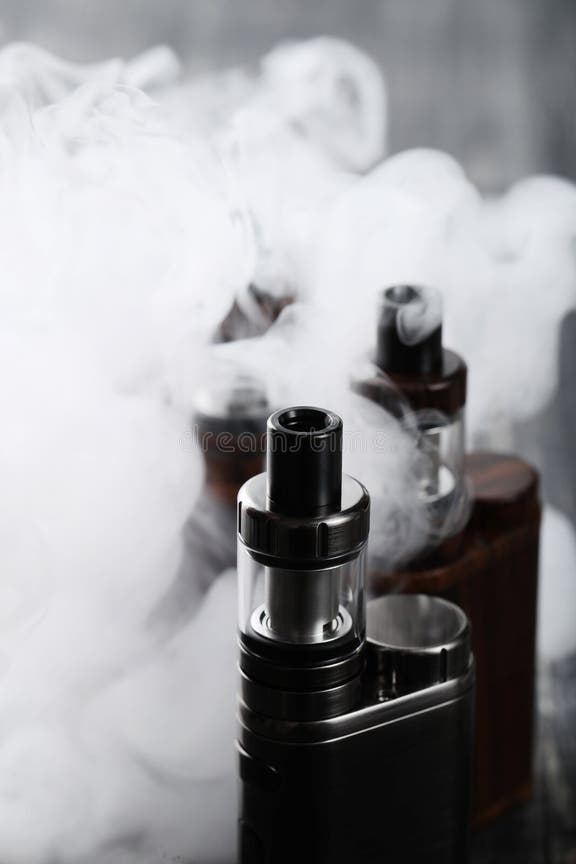 Vaping device stock photo. Image of vaping, vape, table - 95826548