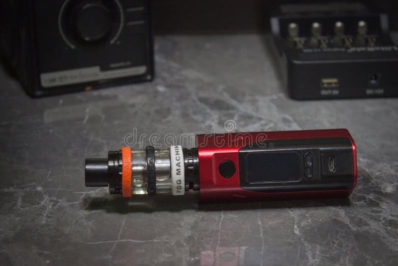 Vaping with Smoke and Steam Stock Image - Image of vaping, ecigarette ...