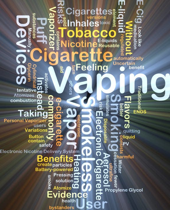 Vaping Word Cloud Illustration Stock Illustration - Illustration of ...