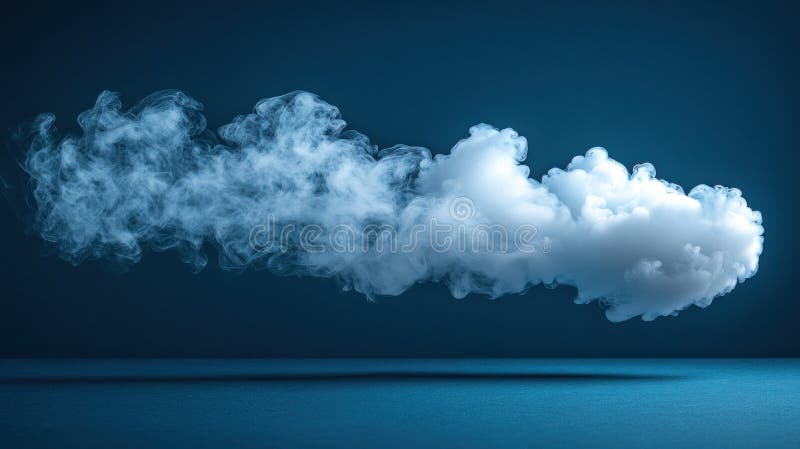 Vapor Cloud Floating, Dark Studio, Abstract Background, Technology ...