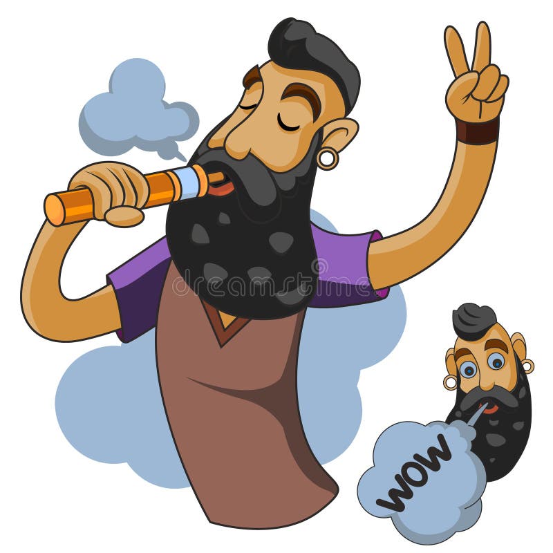 Man Vaping Stock Illustrations – 462 Man Vaping Stock Illustrations ...