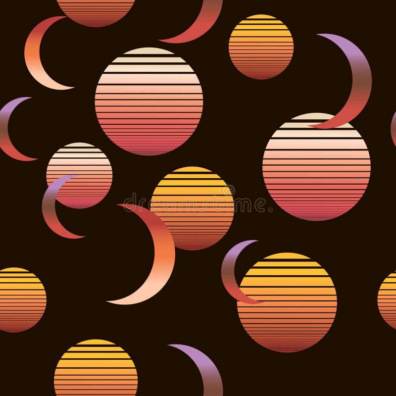 Synth Wave Pattern Stock Illustrations – 559 Synth Wave Pattern Stock ...