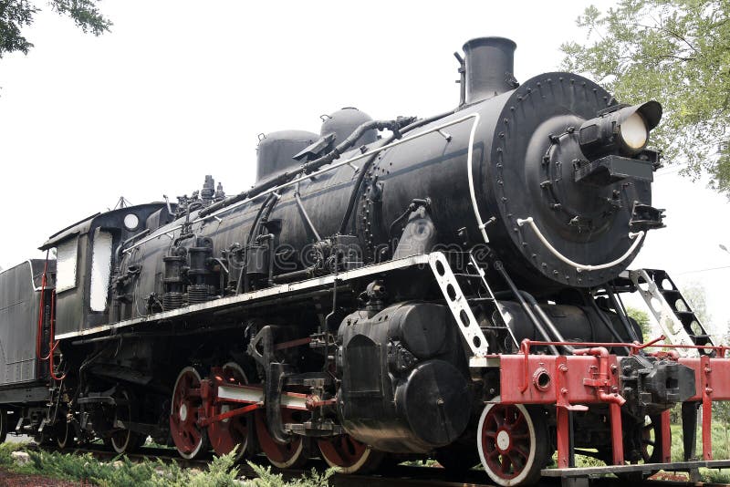 Steam Train stock photo. Image of engine, chuffer, front - 22011652