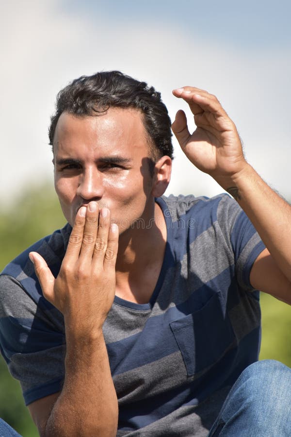 Persona masculina torpe imagen de archivo. Imagen de divertido - 132243271