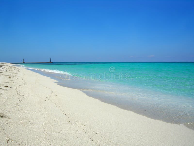 Varadero-Strand Kuba stockfoto. Bild von entspannung, strand - 2956594