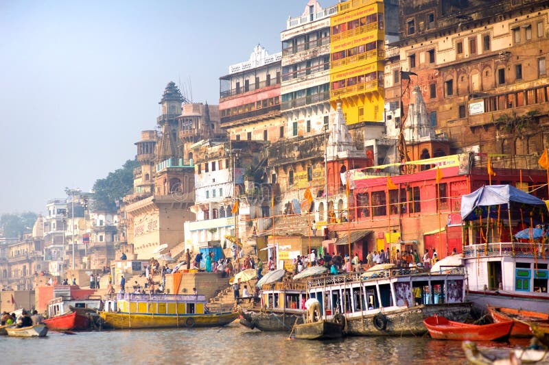 Varanasi India editorial photography. Image of burning - 29441557