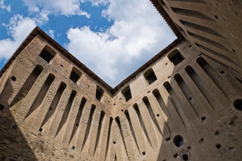 Varano De Melegari Castle. Emilia-Romagna. Italy. Stock Image - Image ...