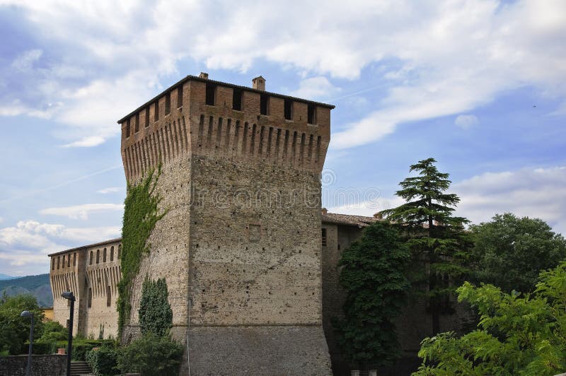 Varano De Melegari Castle. Emilia-Romagna. Italy. Stock Image - Image ...