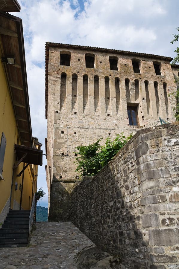 Varano De Melegari Castle. Emilia-Romagna. Italy. Stock Image - Image ...