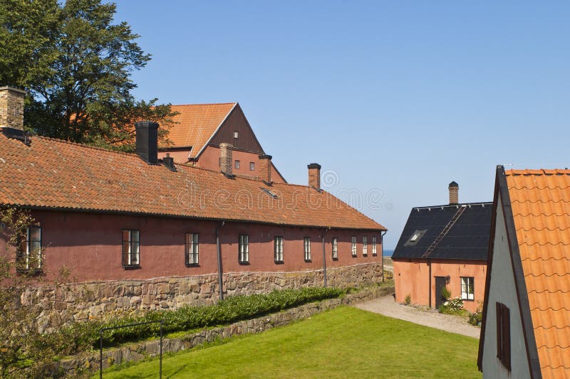 Varberg Fortress stock photo. Image of halland, castle - 25194170