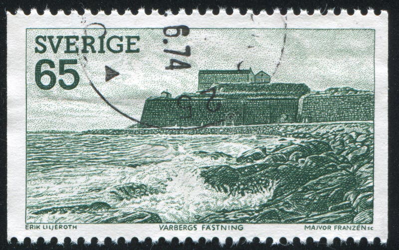 Varberg Fortress editorial stock photo. Image of castle - 147343678