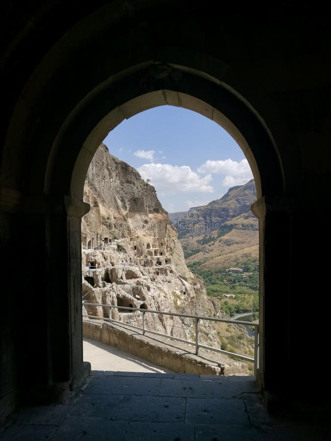 Vardzia Cave Monastery, Georgia Stock Image - Image of natural, ruins ...