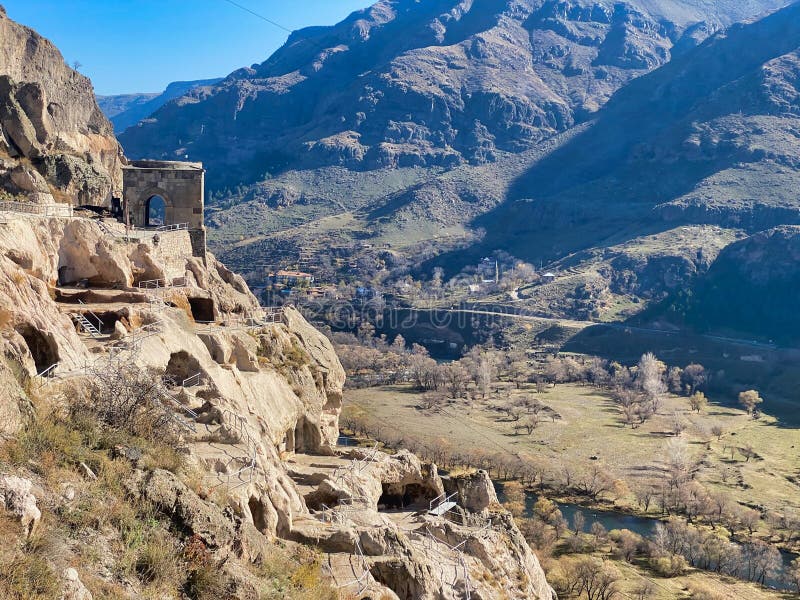 Vardzia stock photo. Image of wilderness, tourism, landscape - 290149338