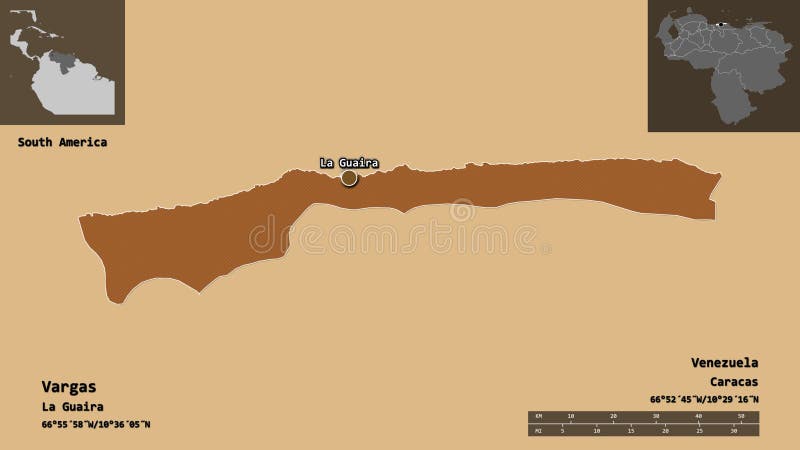 Vargas, State of Venezuela,. Previews. Pattern Stock Illustration ...
