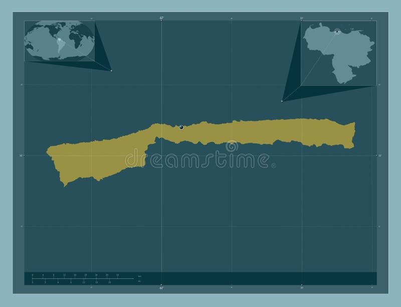Vargas, Venezuela. Solid. Capital Stock Illustration - Illustration of ...
