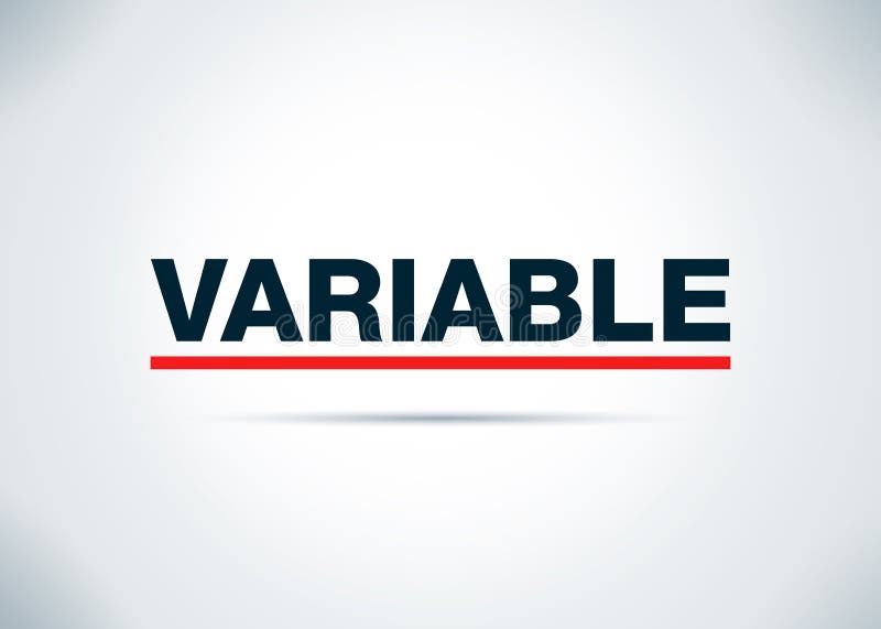Variable Abstract Flat Background Design Illustration Stock ...