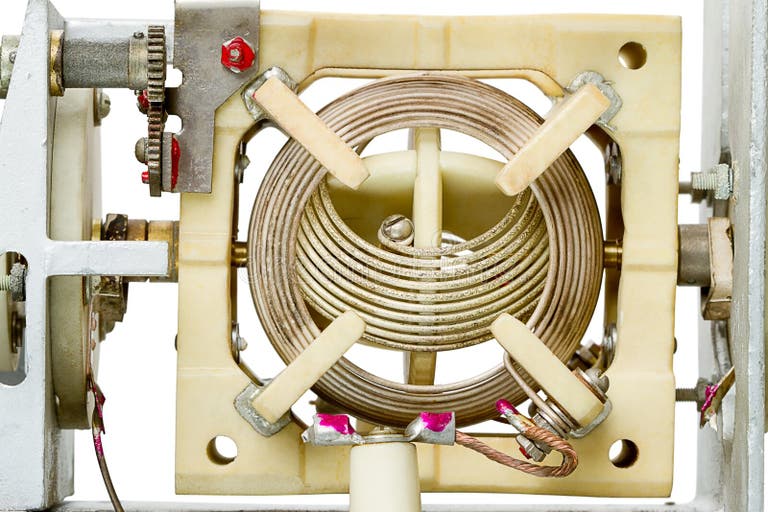 Variable Induction Coil stock image. Image of inductance - 23855231