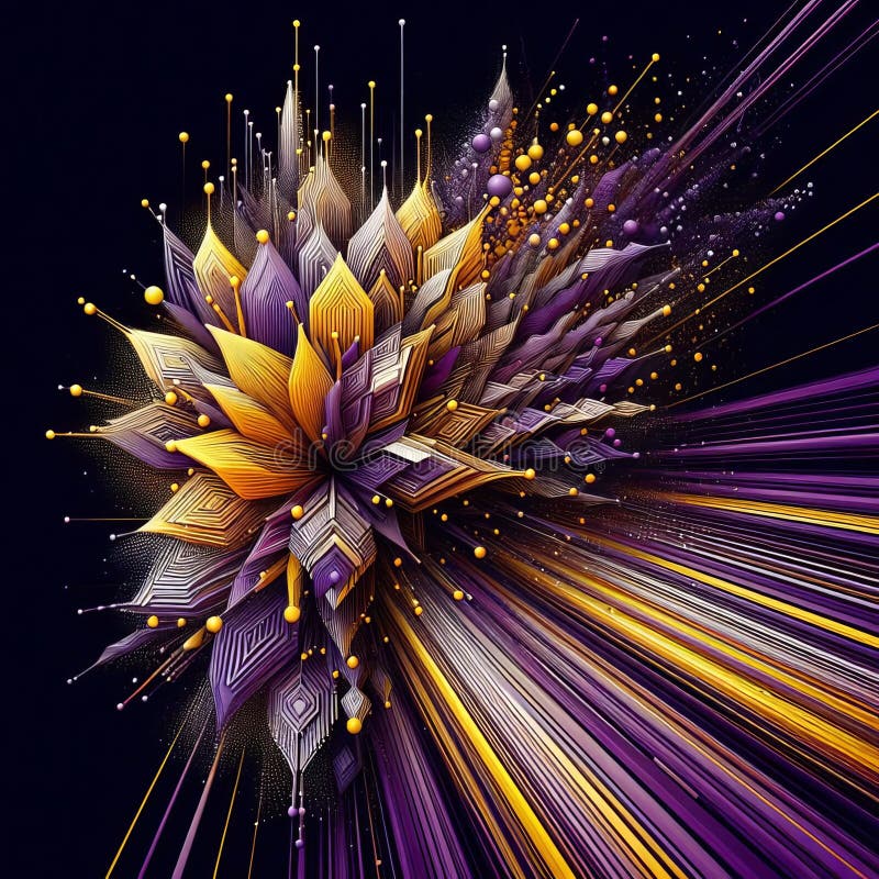 Variant Combined Linear Textured Striped Complementary Colors Pu Stock ...