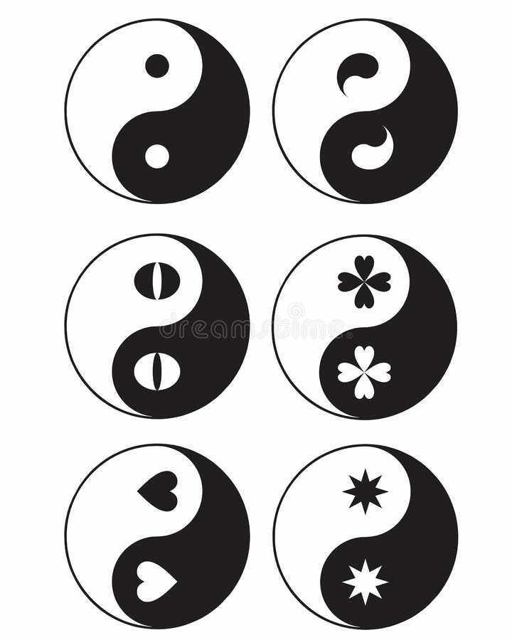 Duality Symbols Stock Illustrations – 79 Duality Symbols Stock ...