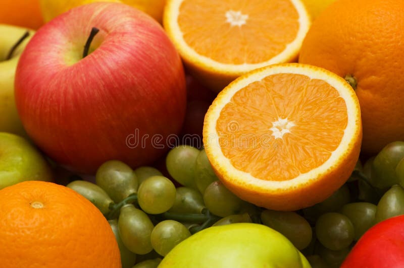 Varias frutas imagen de archivo. Imagen de verde, comer - 1438087