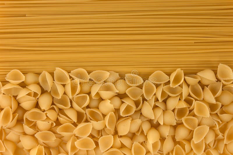 Variation Av Typer Och Former Av Torr Italiensk Pasta Arkivfoto - Bild ...